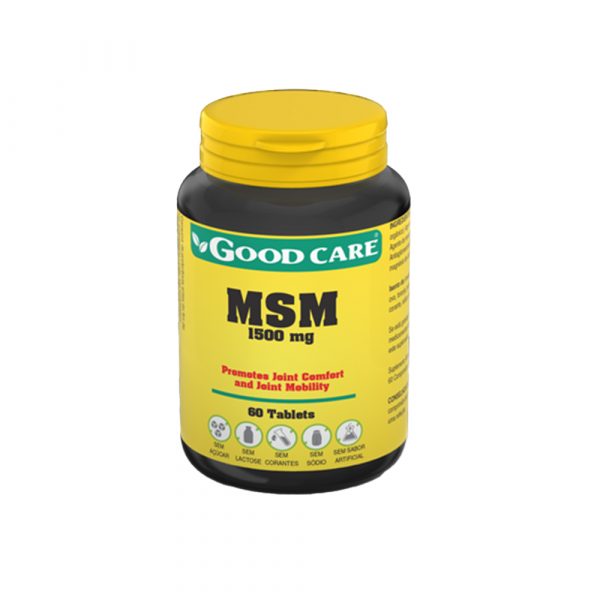 MSM 1500 mg 60 comprimidos - Good Care