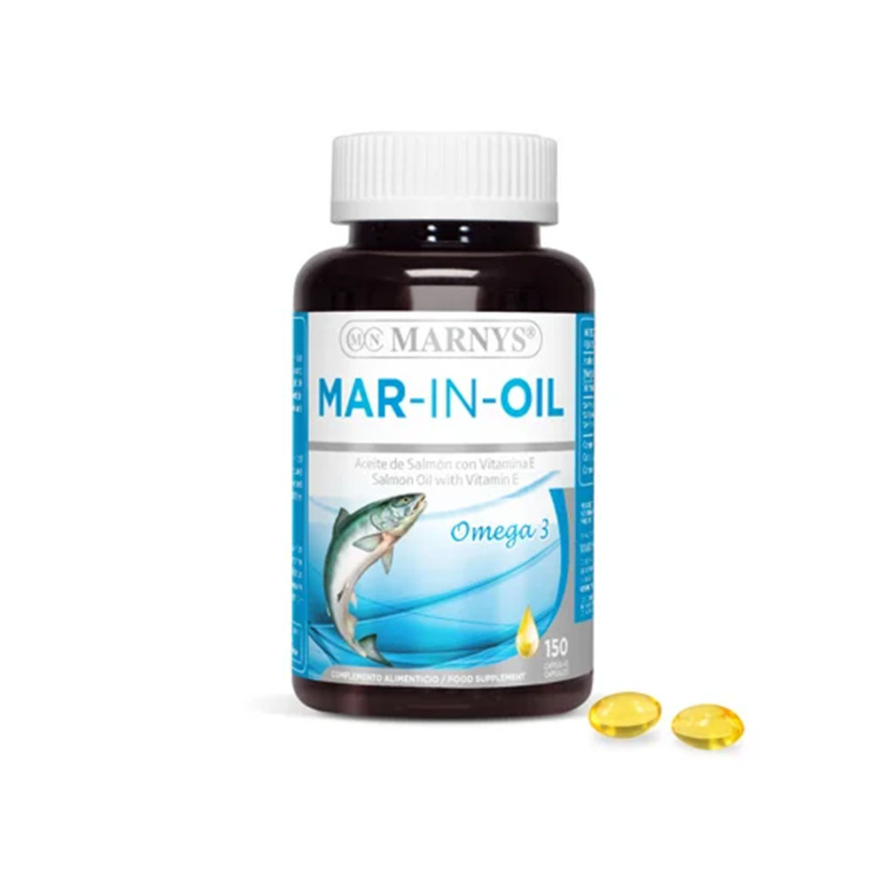 Mar-In-Oil - Óleo de Salmão 150 cápsulas - Marnys