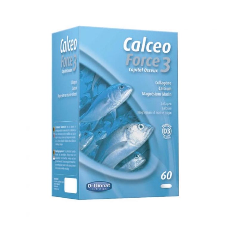 Calceo 3 Force 60 cápsulas - Orthonat