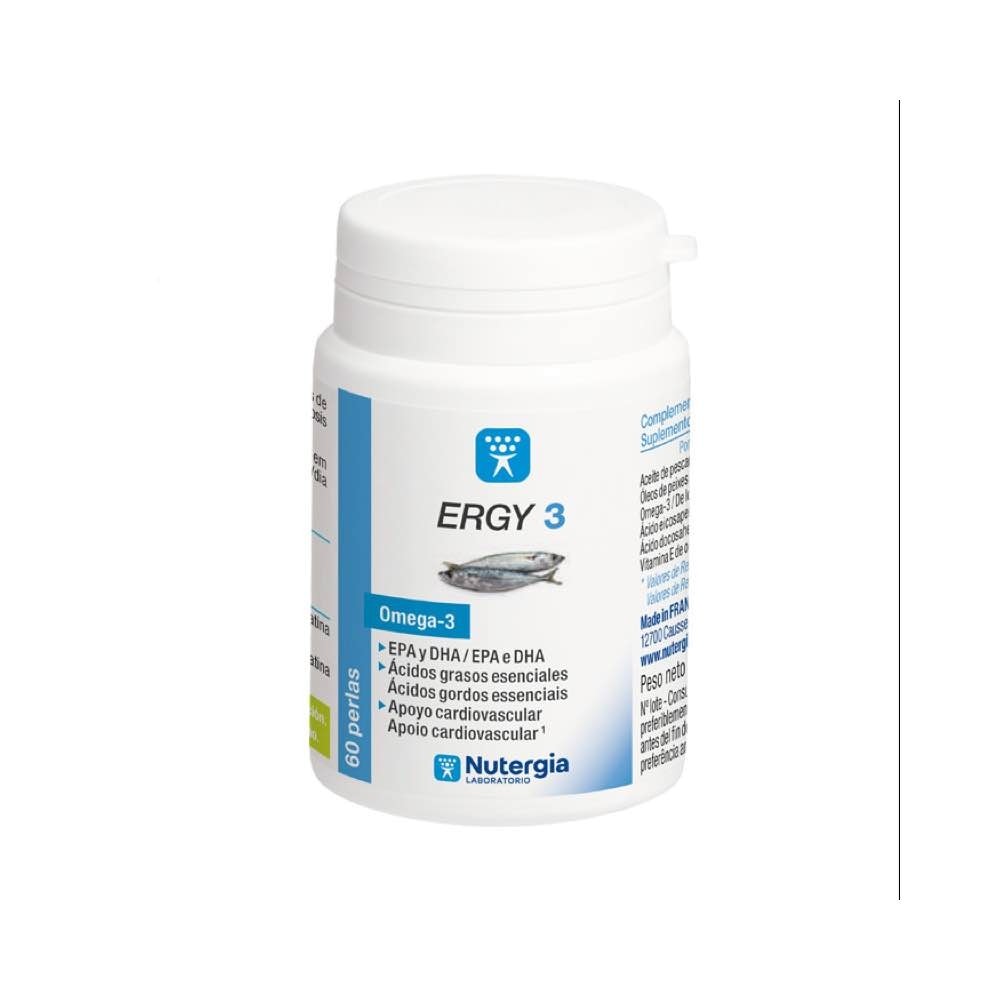 Ergy 3 60 cápsulas - Nutergia