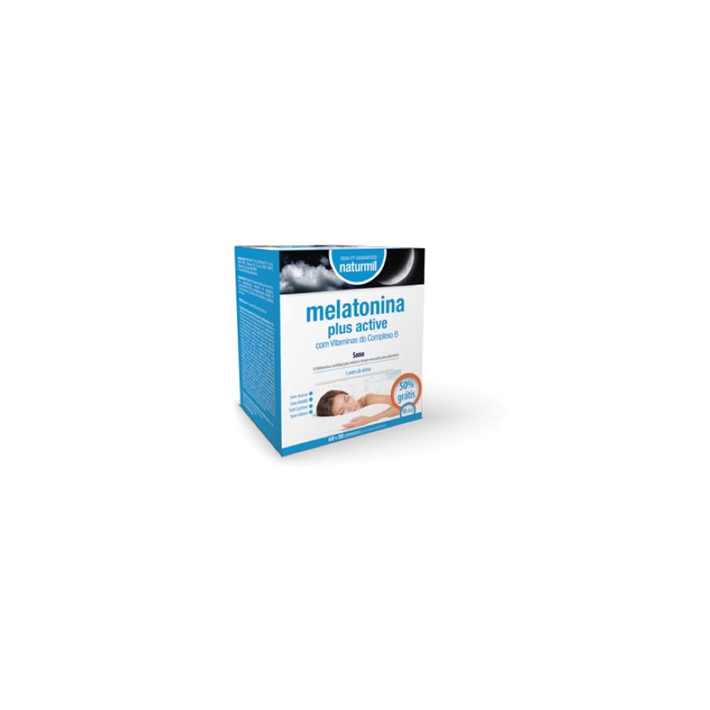 Naturmil Melatonina Plus Active 60 cápsulas - Lifenatura