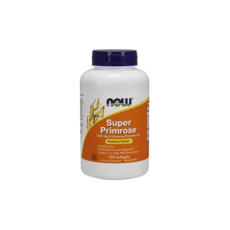 Oleo de Onagra 1300 mg 120 cápsulas - Now