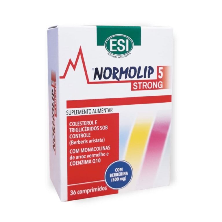 Normolip 5 Forte 36 comprimidos - Esi