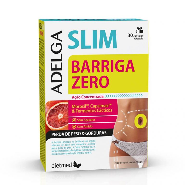 Adelgaslim Barriga Zero 30 cápsulas - Dietmed - Lifenatura