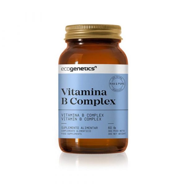Vitamina B Complex 60 cápsulas - Ecogenetics - Lifenatura