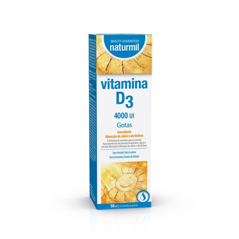 Vitamina D3 Gotas 50 ml - Naturmil - Na Lifenatura ao Melhor Preço ...