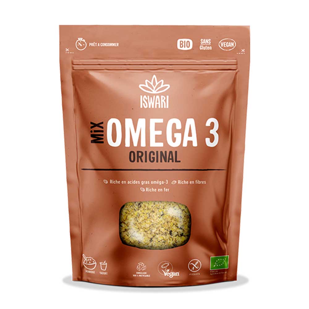 Mix Omega 3 Bio Original 200 g – Iswari - Lifenatura
