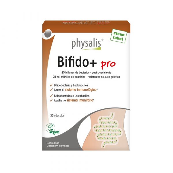 Bifido Mais Pro 30 Cápsulas - Physalis - Lifenatura